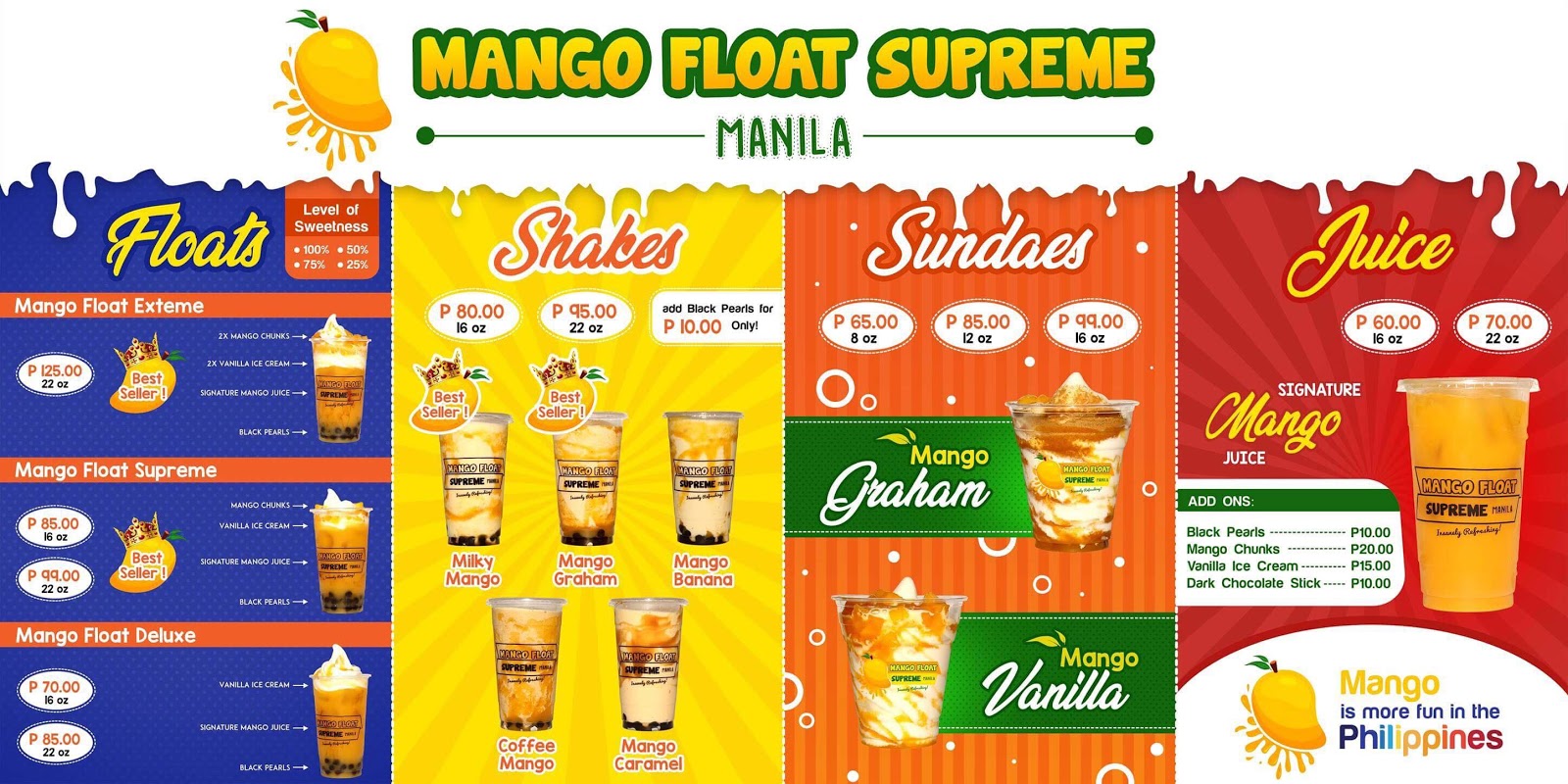 EATS: Mango Float Supreme Manila (Menu, Hours and How to get there ...