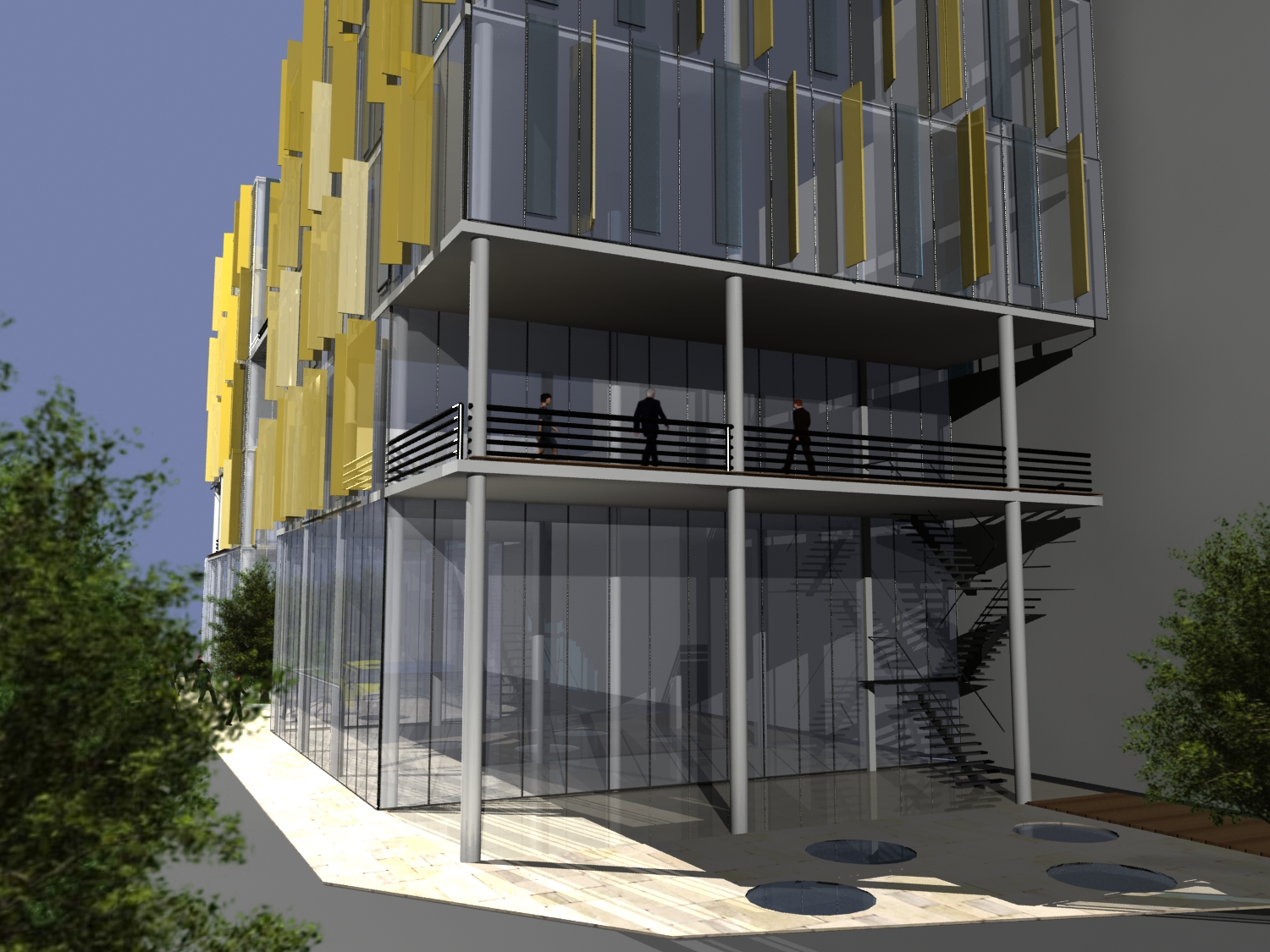 URBANO RENDERS: Edificio Municipal - Proyecto FADU