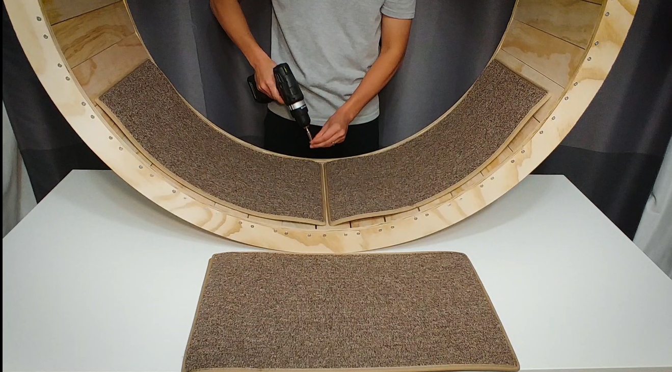 DIY Cat Exercise Wheel