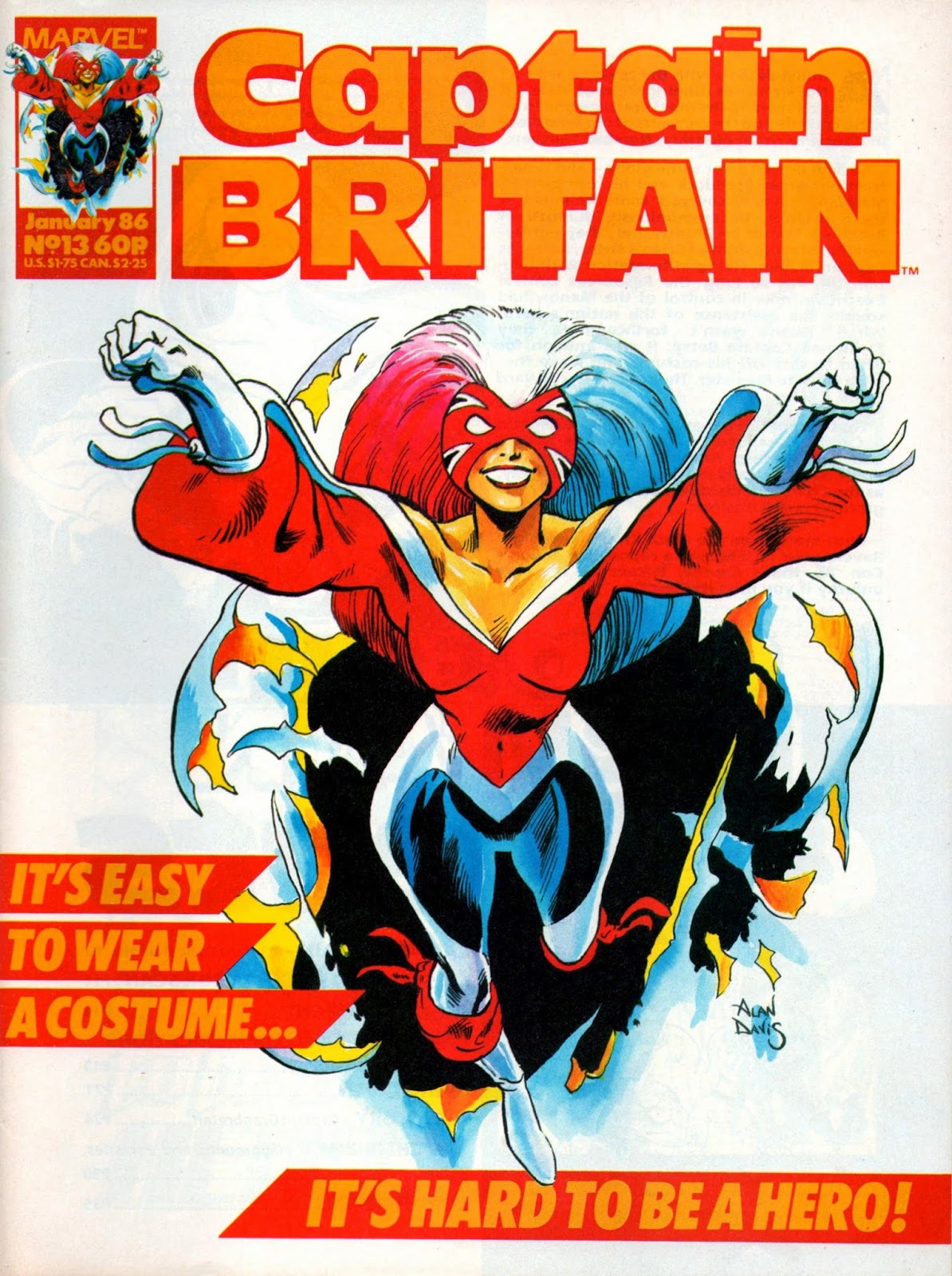 CRIVENS! COMICS & STUFF!: PART TWO OF CAPTAIN BRITAIN COVER GALLERY...
