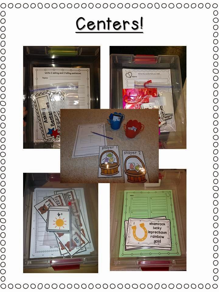 1st Grade Center Bundle | Mrs. Wheeler's First Grade Tidbits | Bloglovin’