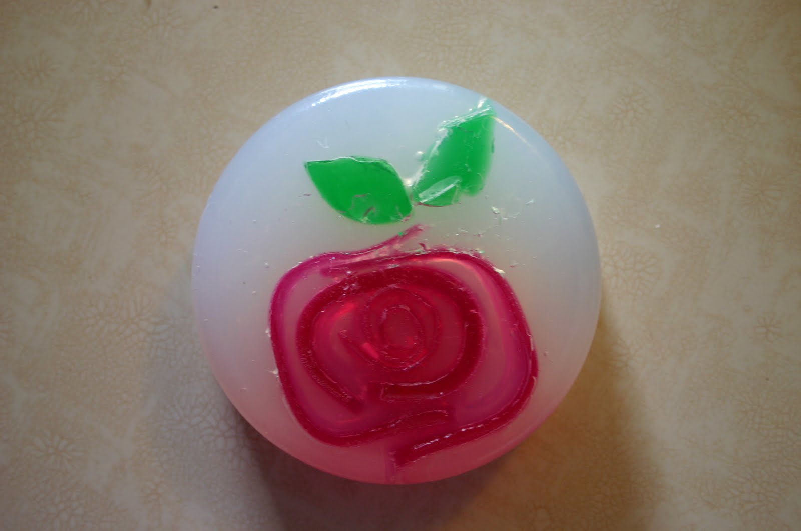 Being creative to keep my sanity: Apple Soap Teacher's Gift