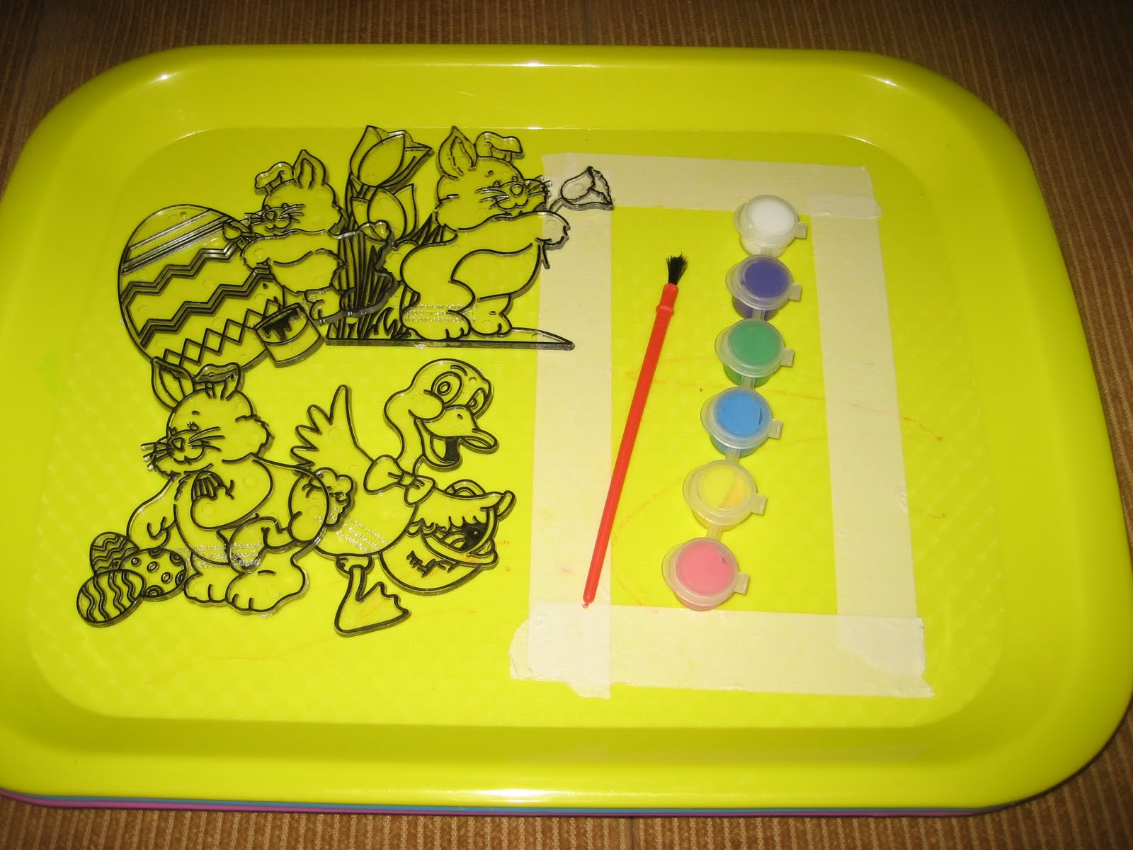 The Preschool Experiment: Easter Extravaganza! (Our Easter/Spring trays)