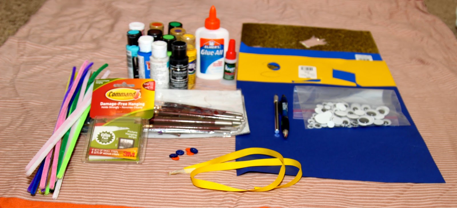 One Stop With KK: DIY : Alphabet Wall