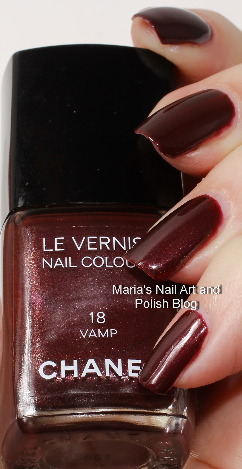 Marias Nail Art and Polish Blog: Chanel Vamp 18 - 180.116 the current ...