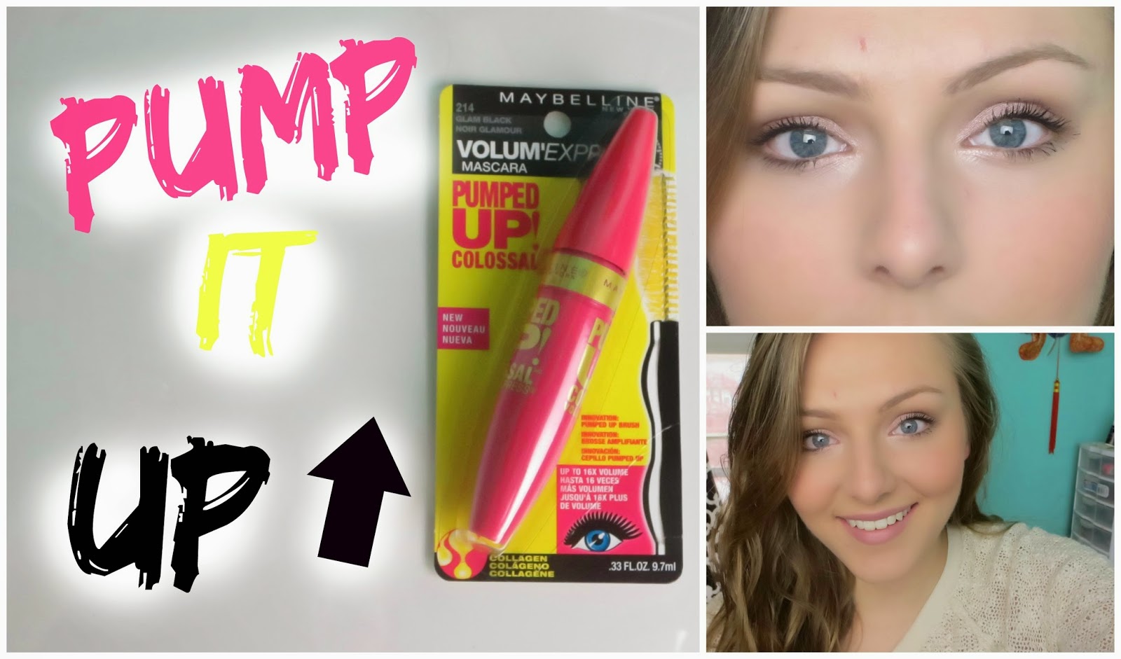 courtneyyvb: new maybelline volum' express pumped up colossal mascara ...