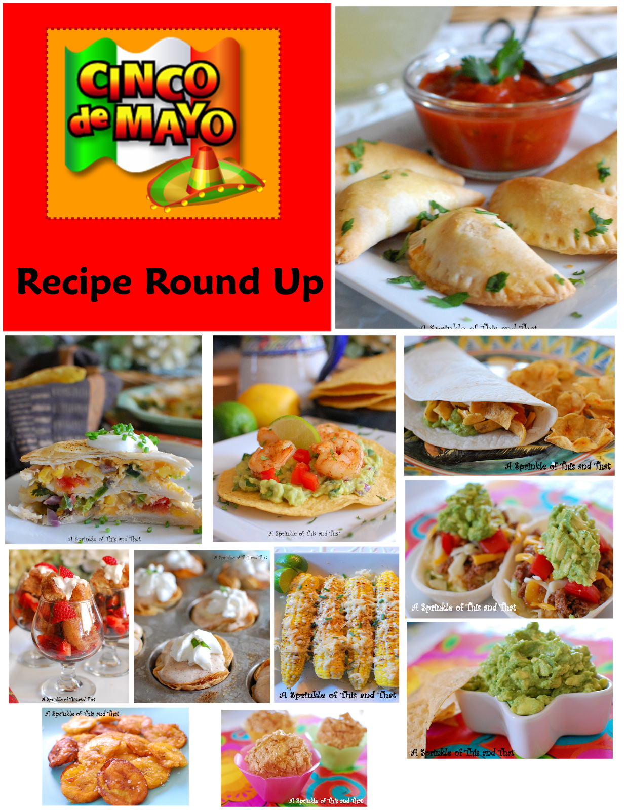 A Sprinkle of This and That: Cinco de Mayo Round Up