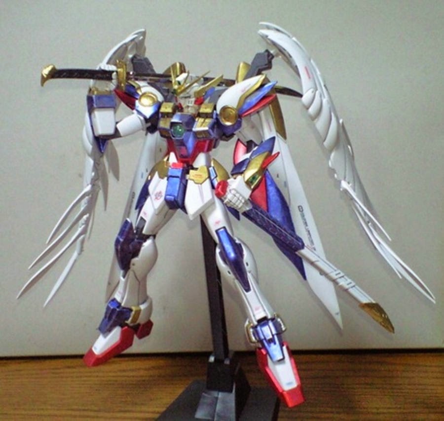 Custom Build: MG 1/100 Wing Gundam Zero Custom EW ver. "Sephiroth"