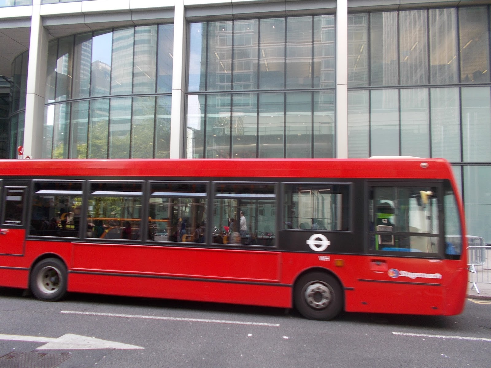 looking for identity: Red buses in London