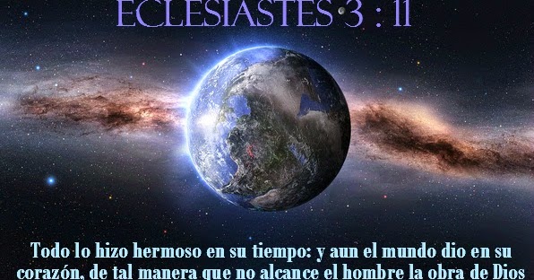 Aprendiendo la Sana Doctrina: Eclesiastés 3:11