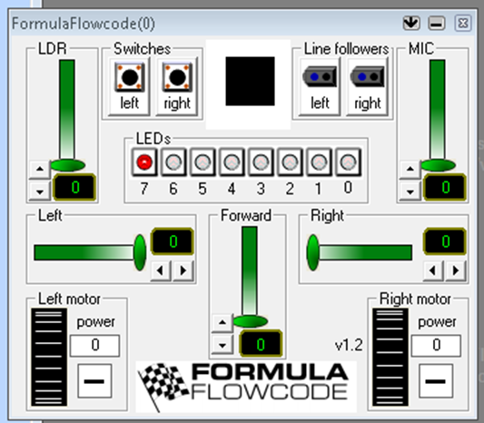Formula Buggy: Create a Flowcode control design