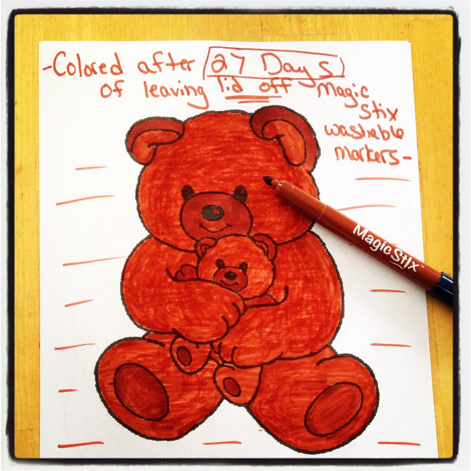 Puddle Jumping: Homeschool Review Crew - Magic Stix Washable Markers