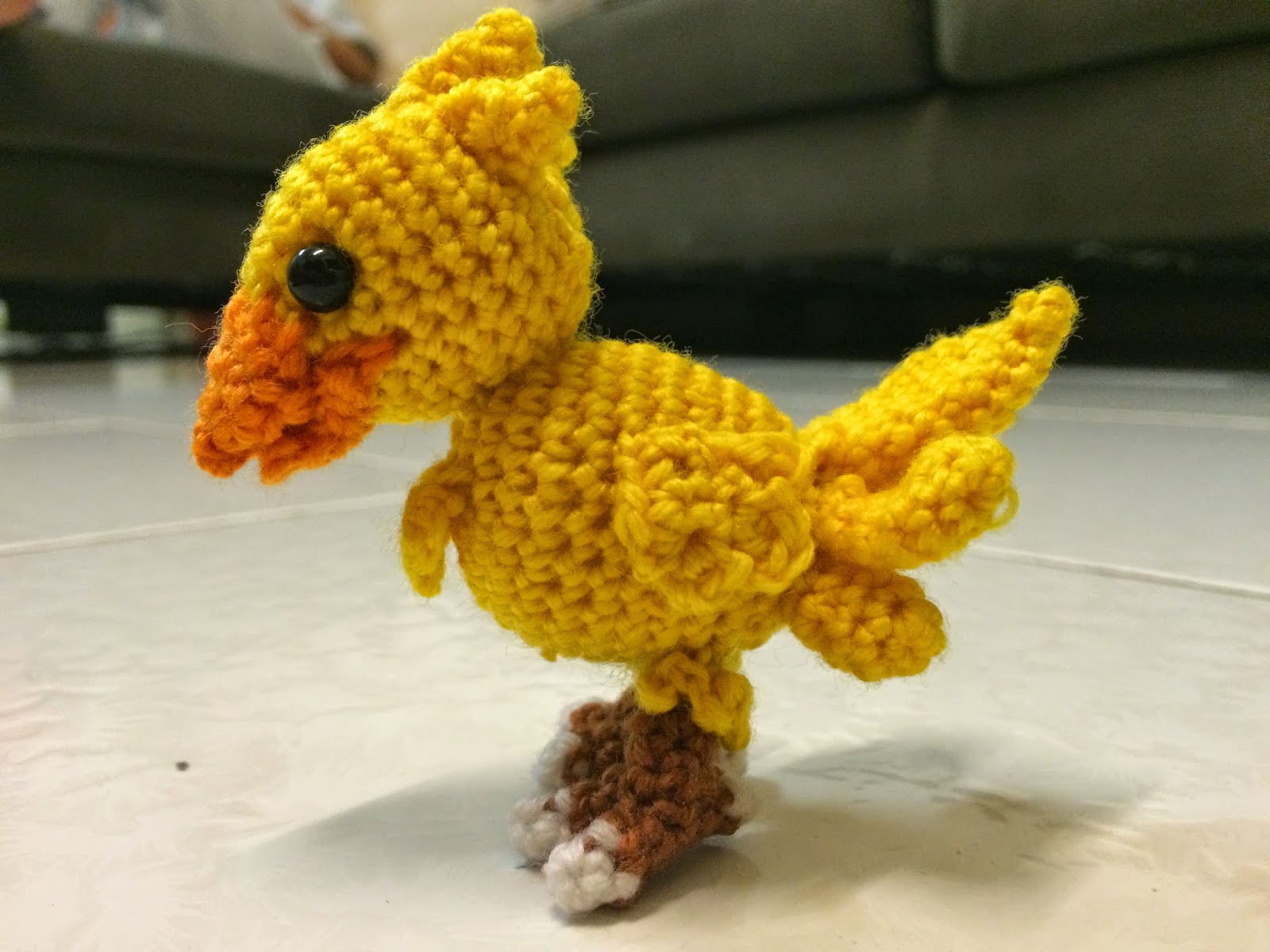 Drunk with Caffeine: Amigurumi Pattern | Chocobo from Final Fantasy