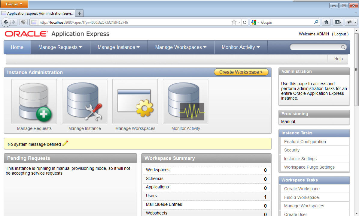 Oracle Application Express - Learning Database by Example