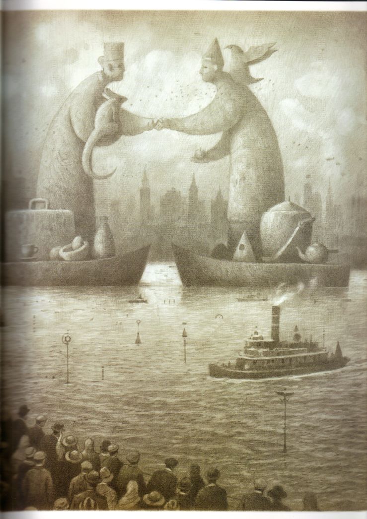 The Art of Pierangelo Boog: Shaun Tan: The Arrival