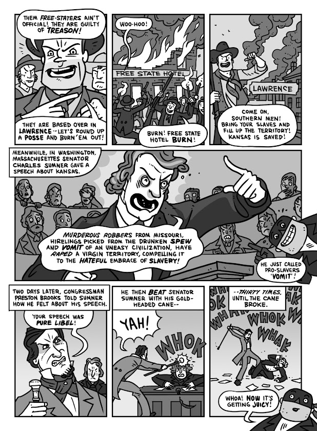 Nathan Hale's Hazardous Tales: Bleeding Kansas, Part 3