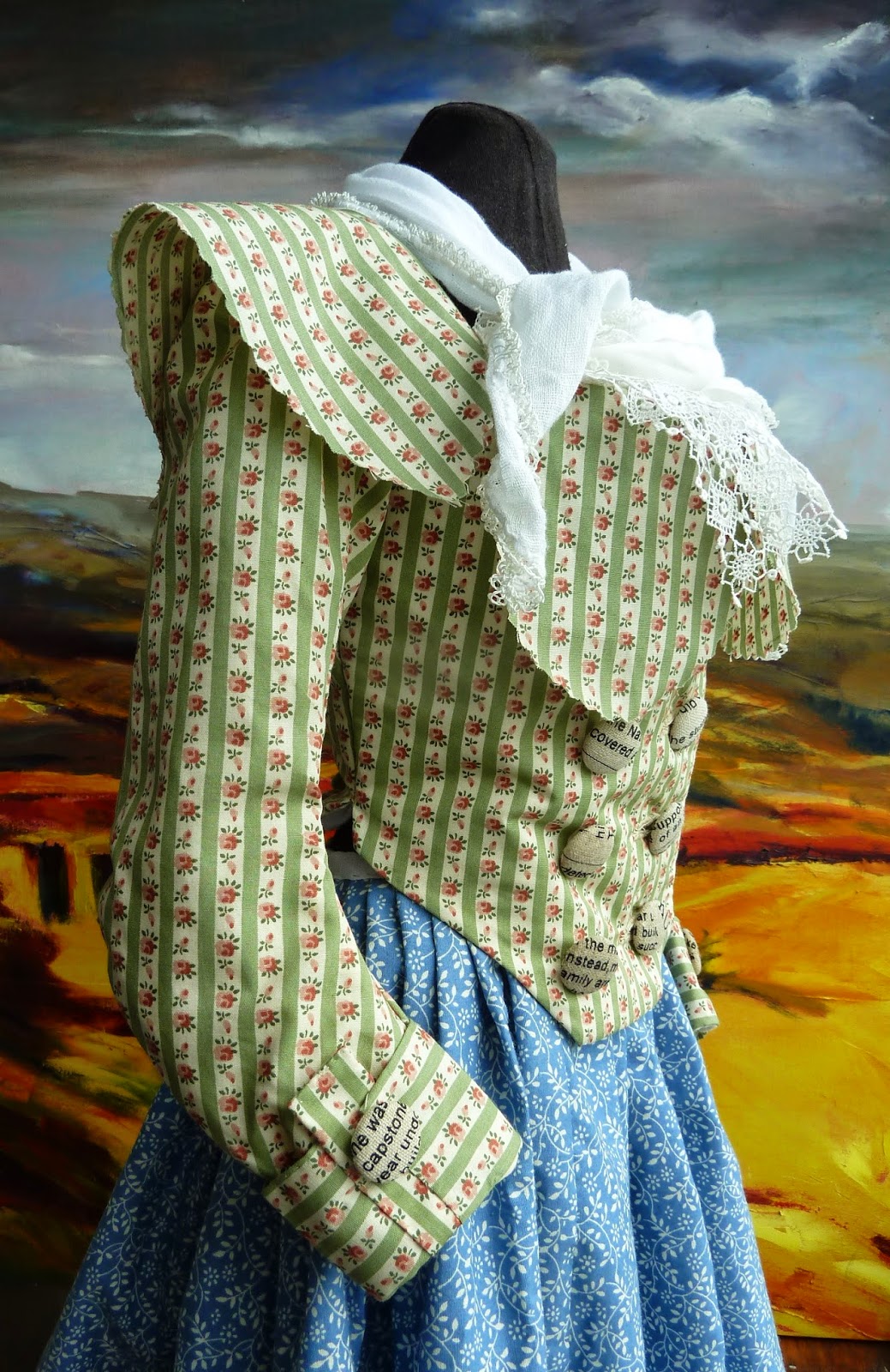 Regency sewing - it was tidy for 10 minutes.: KCI French Revolution ...