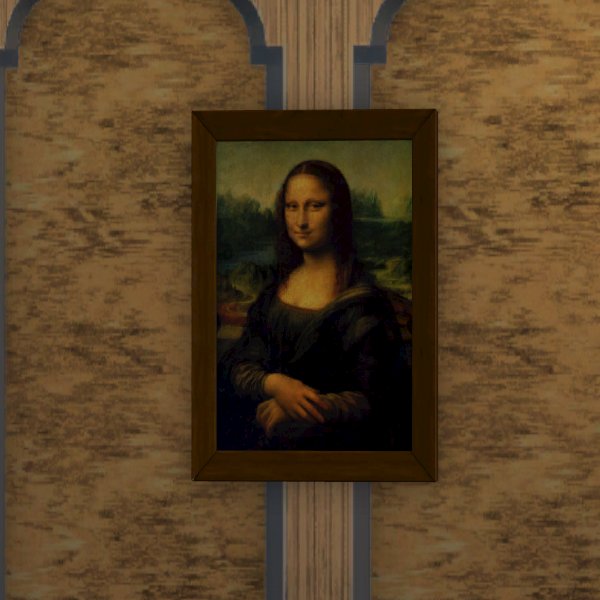 Simming in Magnificent Style: Masterpiece 4. Mona Lisa by Leonardo da Vinci