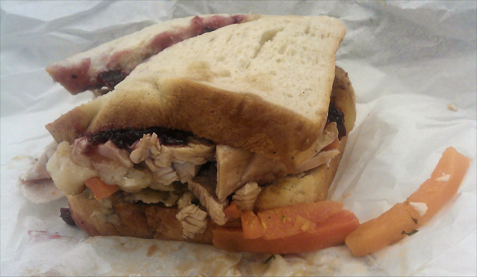 Fish Finger Sandwich: Filthy Xmas pt1 - Ultimate Turkey Sandwich (Fuzzy ...