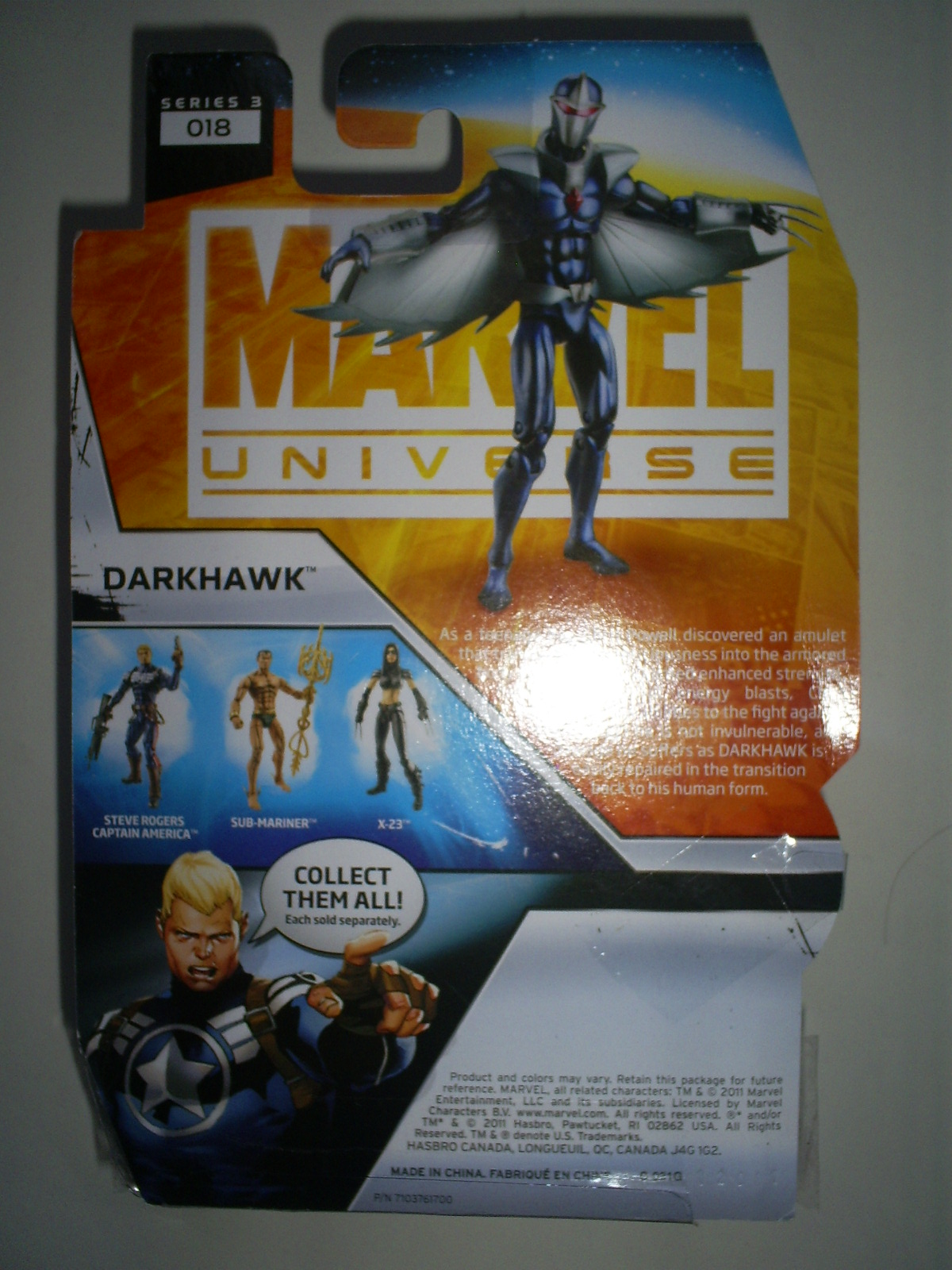 That Figures: REVIEW: Marvel Universe's Darkhawk