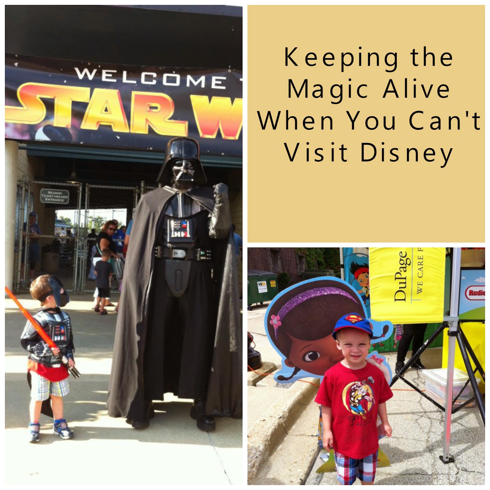 OneLilSparkMom: Keeping the Magic Alive When You Can't Visit Disney