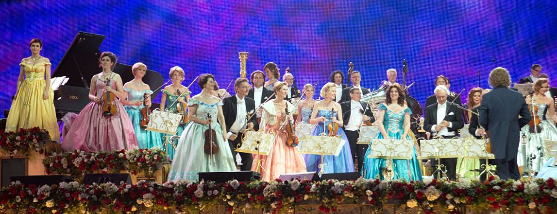 ANDRE RIEU FAN SITE THE HARMONY PARLOR: Maastricht Dress Rehearsal With ...