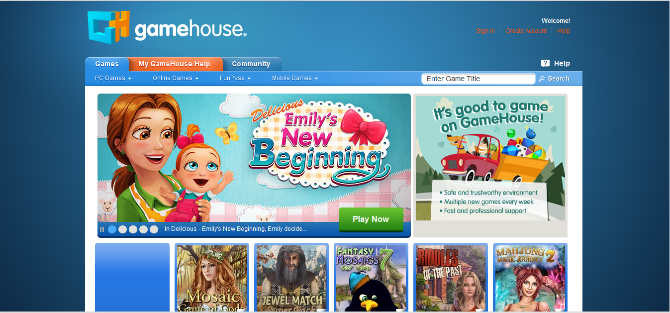 150 Game Simple Mudah Dimainkan - GameHouse - KadekShare