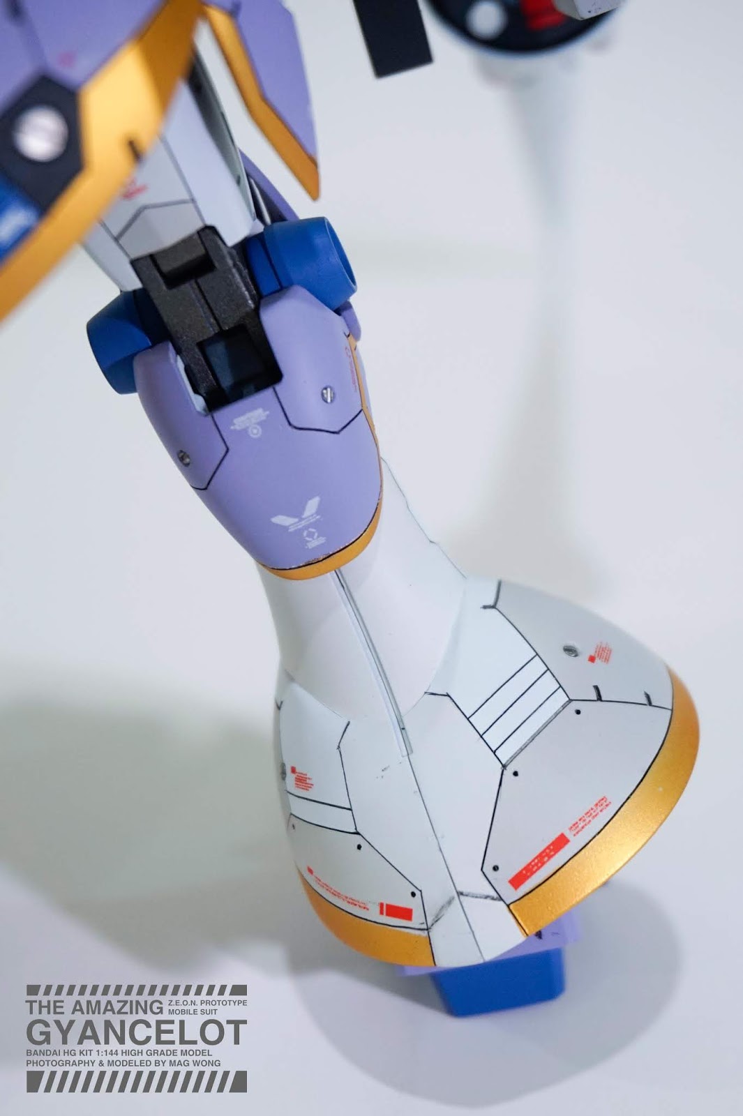 Custom Build: HGBF 1/144 "The Amazing" Gyancelot
