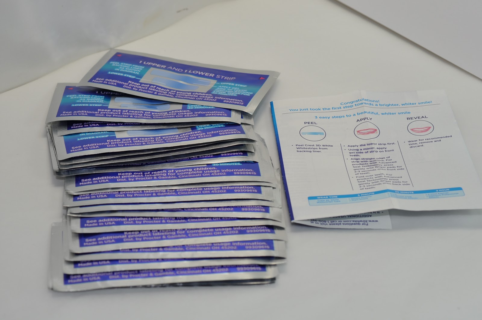 Crest 3D White Professional Effects Whitestrips Review and a Giveaway ...