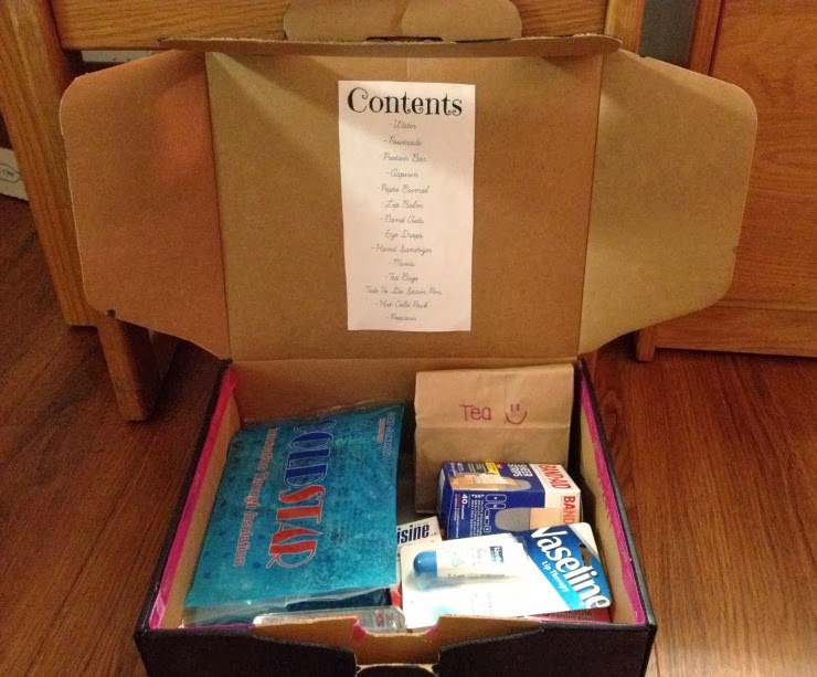 The Blush Blonde: How to Make a Hangover Kit