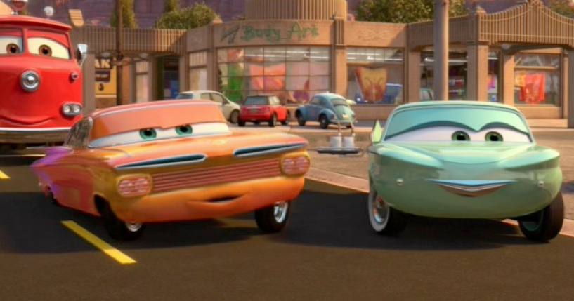 Dan the Pixar Fan: Cars 2: Radiator Springs Ramone