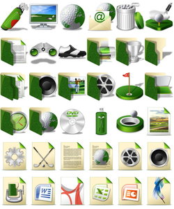 Amateur Golfer: Golf Desktop Icons