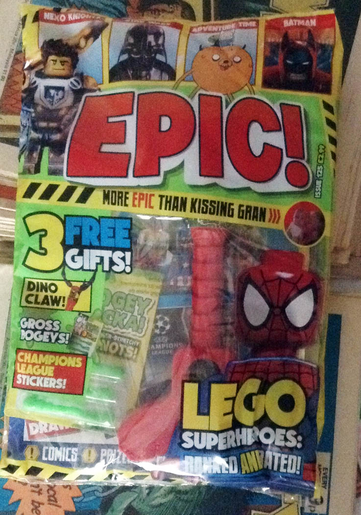 BLIMEY! The Blog of British Comics: New comic strips begin in EPIC! today