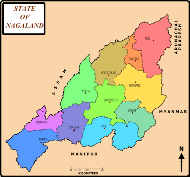 Explore Indialand: Geography Of Nagaland