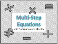 Interactive Ideas & Inspiration: Multi-Step Equations with No Solution ...