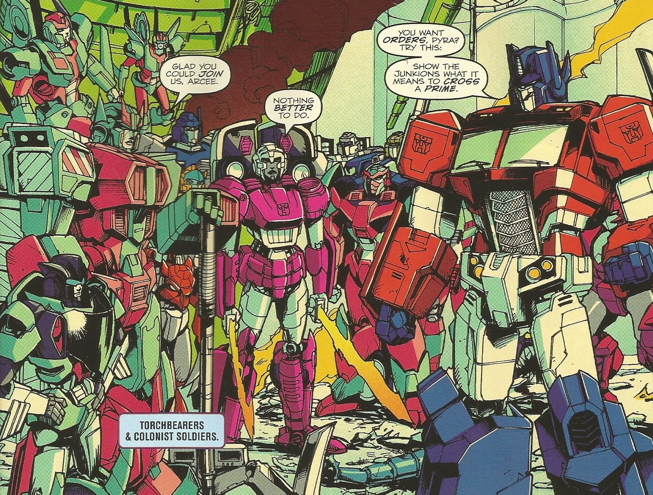 Aesir's Written Word: IDW - Optimus Prime #5