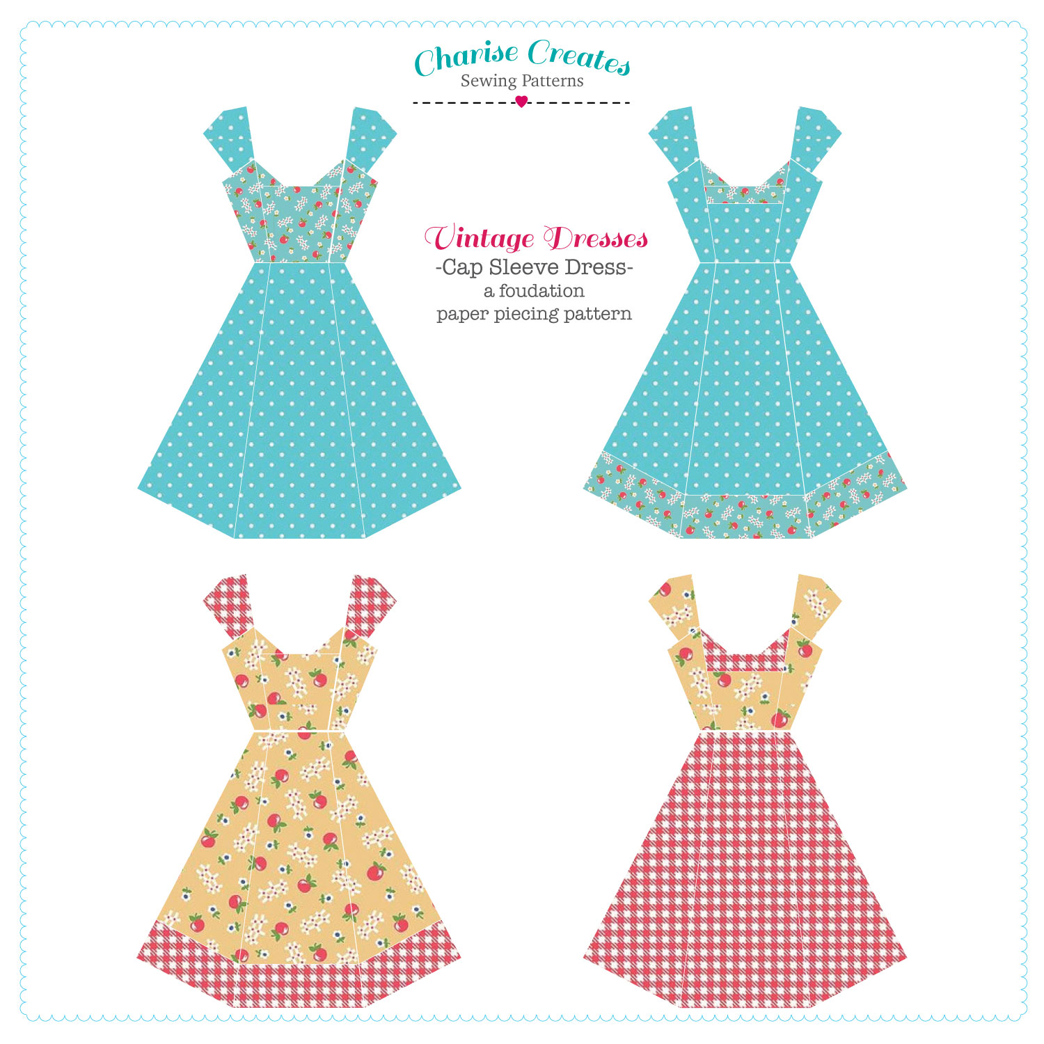 Charise Creates: Vintage Dresses Pattern
