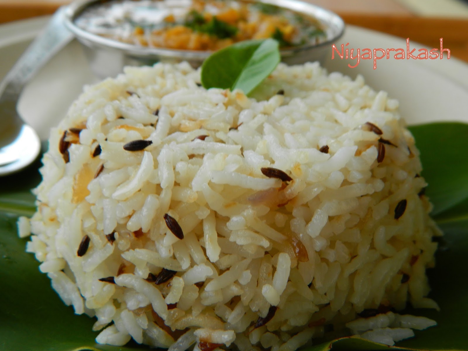 Niya's World: Jeera Rice with Dal Fry