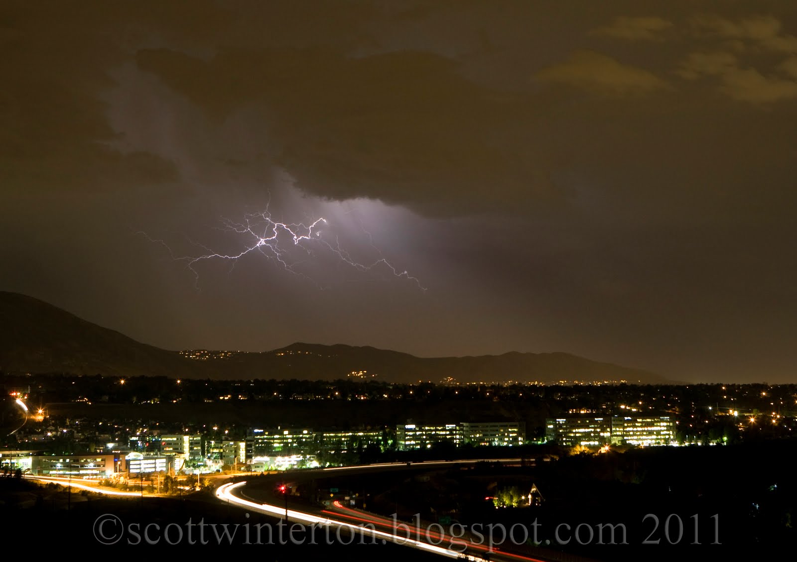 Scott G Winterton Photographer: Little Lightning storm