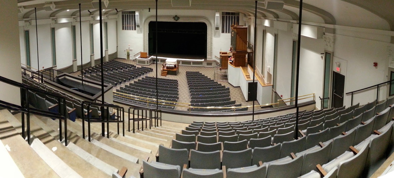 The UNT Main Auditorium : More Panoramic Photographs of the Main Auditorium
