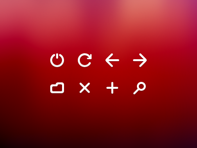 New Simple Action Buttons Icons Set | Best Free Icons