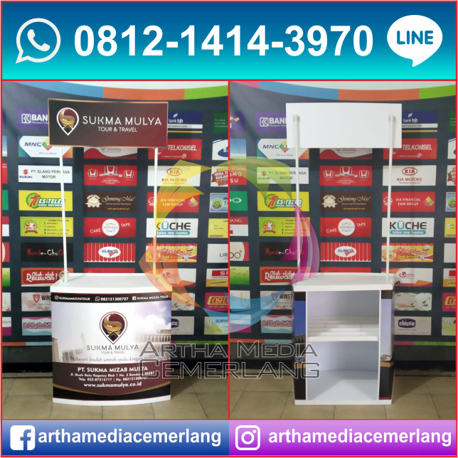 Stand Booth Pameran, Stand Booth Makanan, Stand Booth Portable, Stand ...