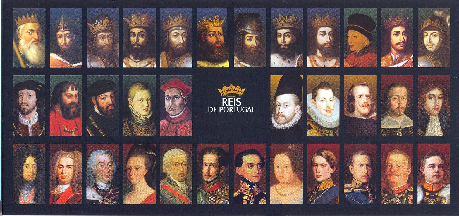 NOTACINCO: OS REIS DE PORTUGAL