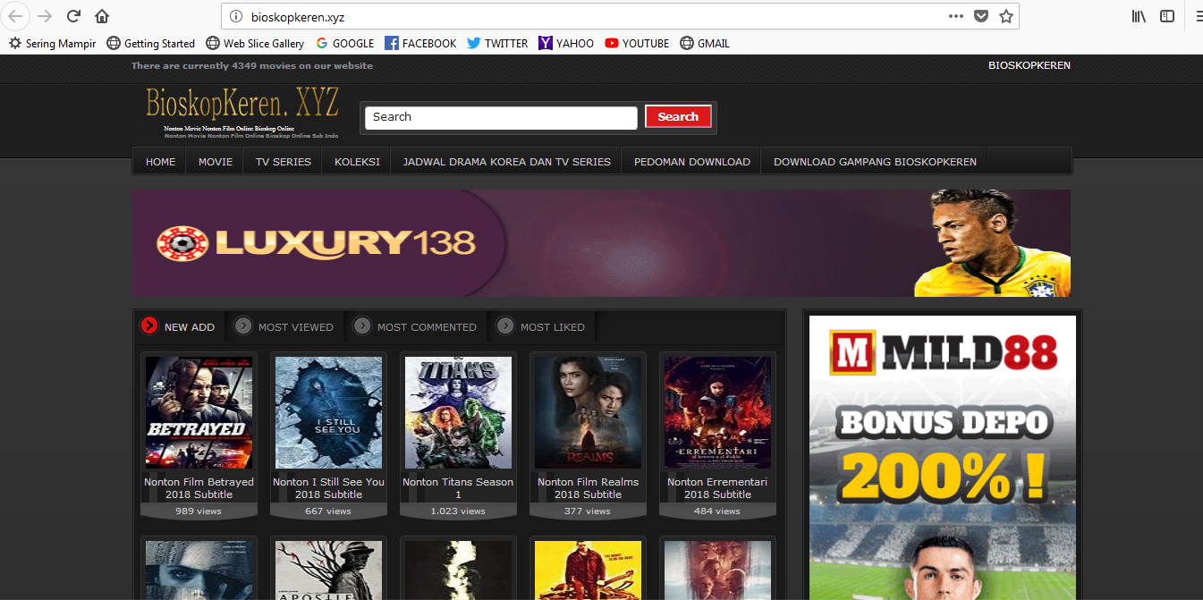 10 SITUS DOWNLOAD FILM TERBARU 2018 - DUBUS