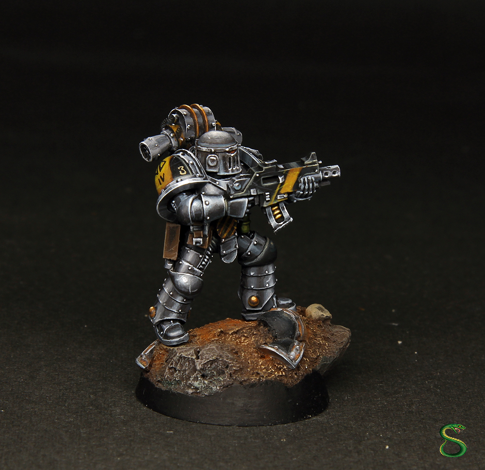 Serpentarium: One more Iron Warriors legionnaire