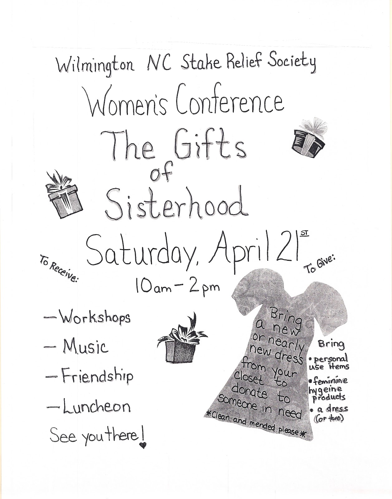 Leland Ward Relief Society: 2012