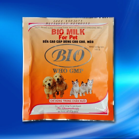 Sữa cho chó mèo con Bio Milk ~ Sữa cho chó mới đẻ