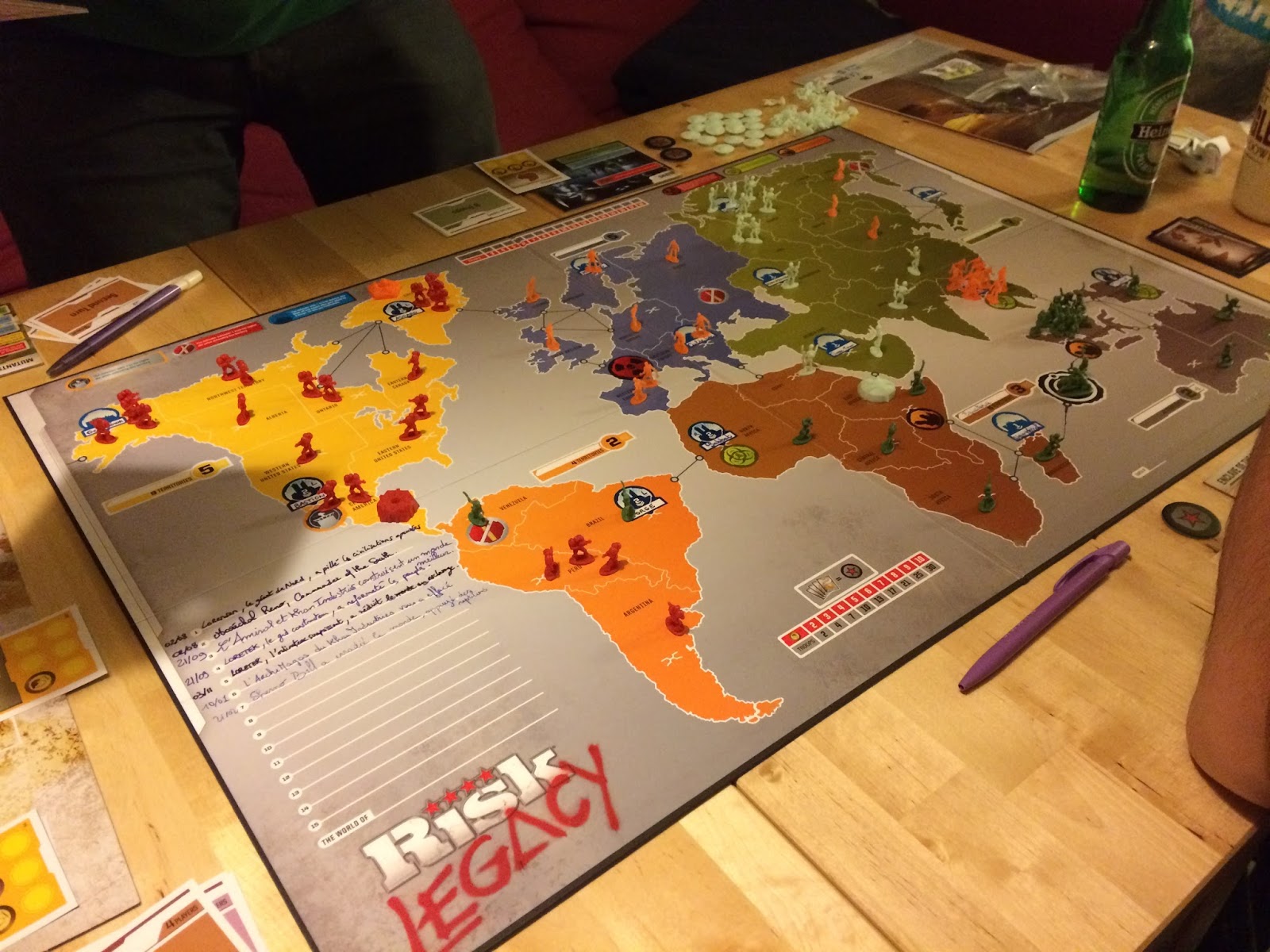 RISK LEGACY - Partie 8