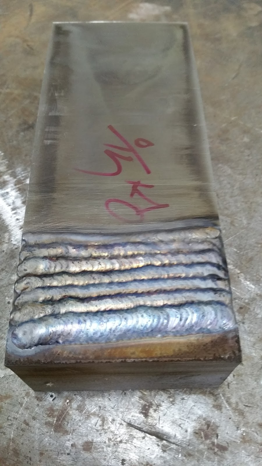 은진웰딩(특수용접): INCONEL Overlay welding/Inconel 718 육성용접/하드페이싱/Stellite#6 ...