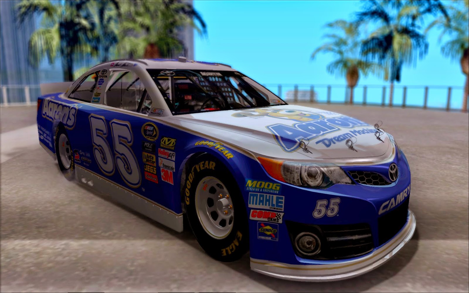 Grand Theft Auto : San Andreas NASCAR: Brian Vickers & Mark Martin ...
